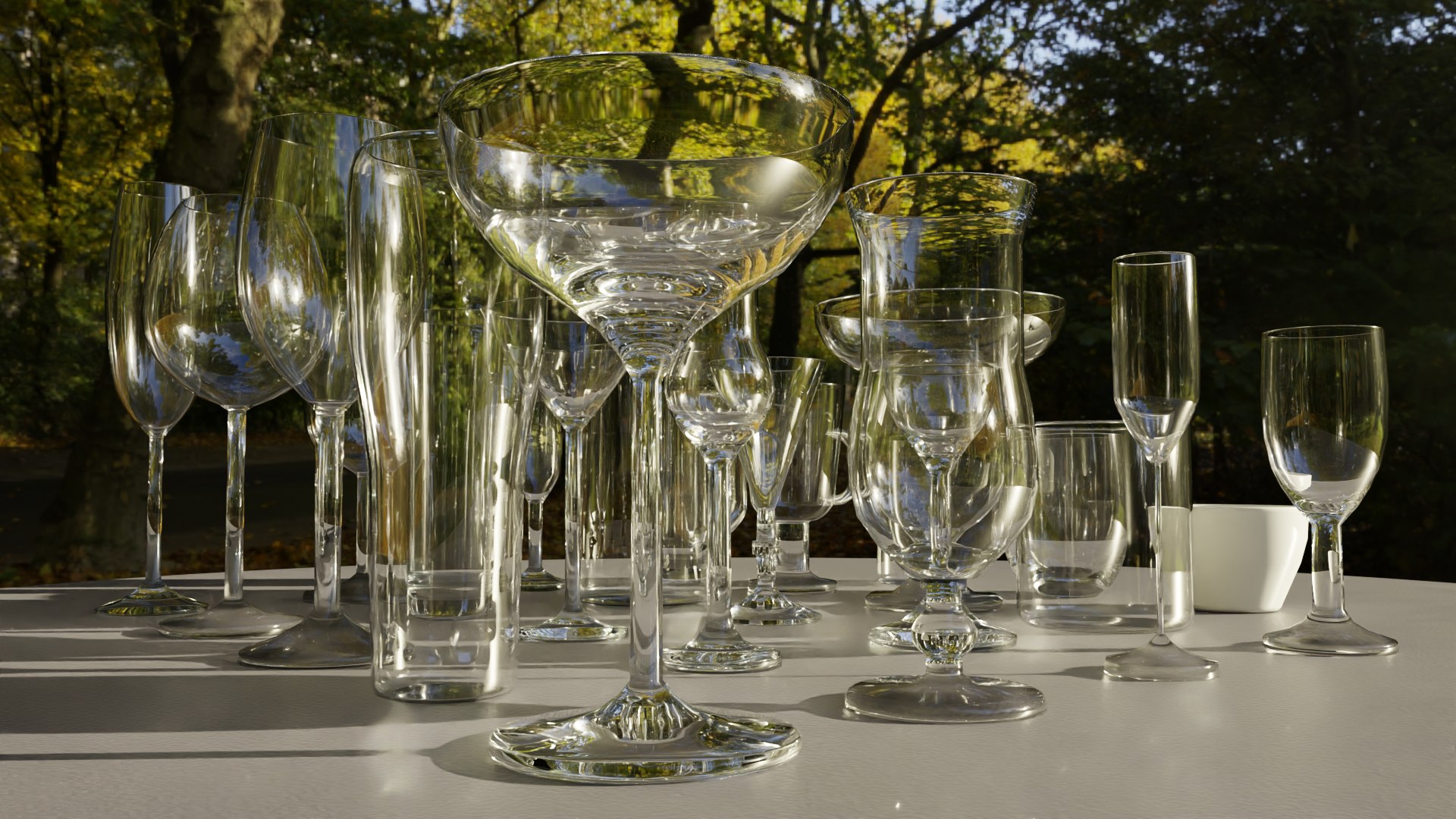 3D Model Glass Pack Collection - TurboSquid 1956561