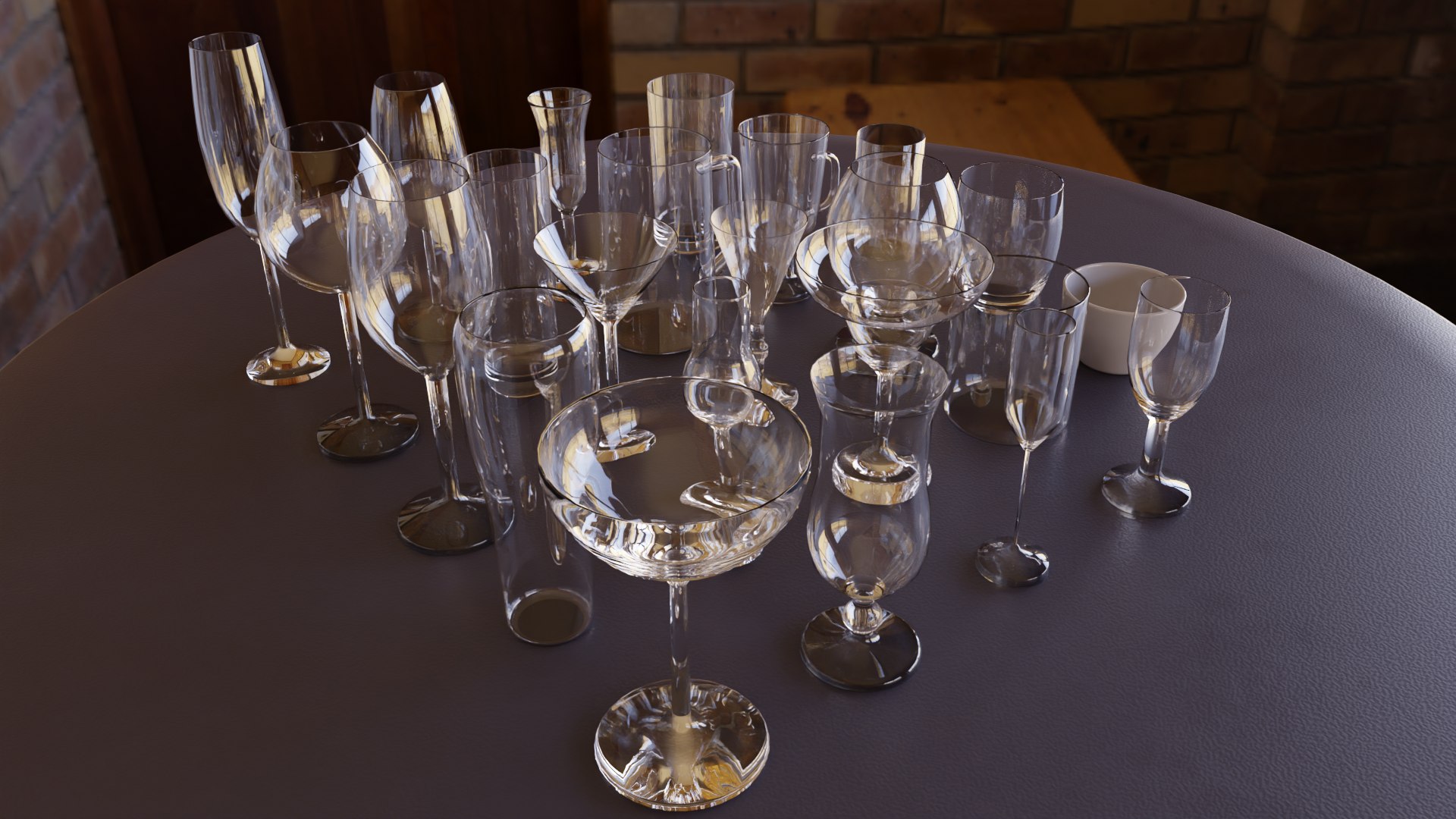 3D Model Glass Pack Collection - TurboSquid 1956561