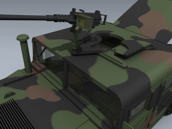 3d m1025 hmmwv nato humvee army model