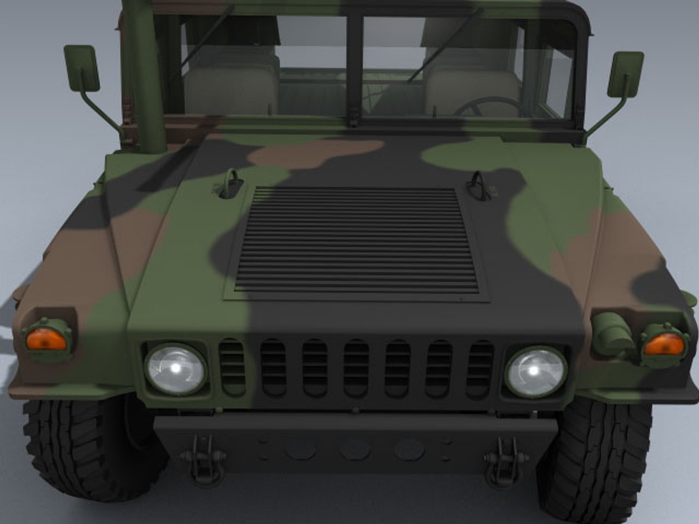 3d M1025 Hmmwv Nato Humvee Army Model