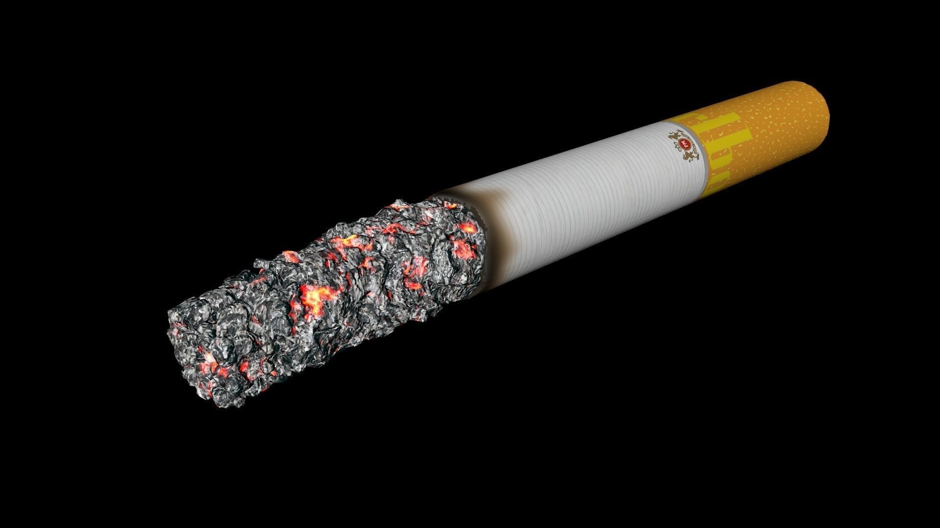 3D Model Cigarette - TurboSquid 1450312