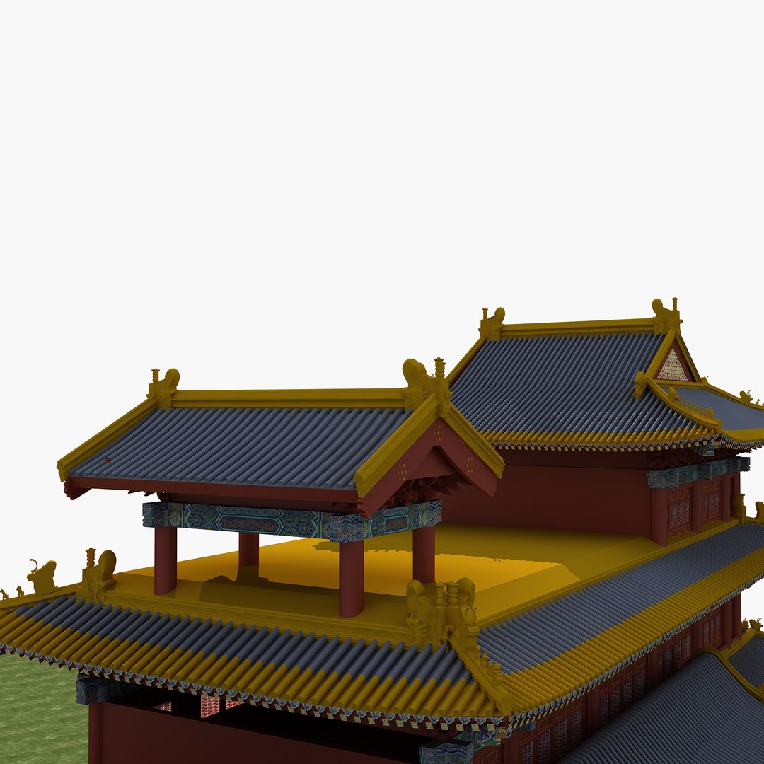 Chinese Ancient Architecture 5 3D Model - TurboSquid 2057361
