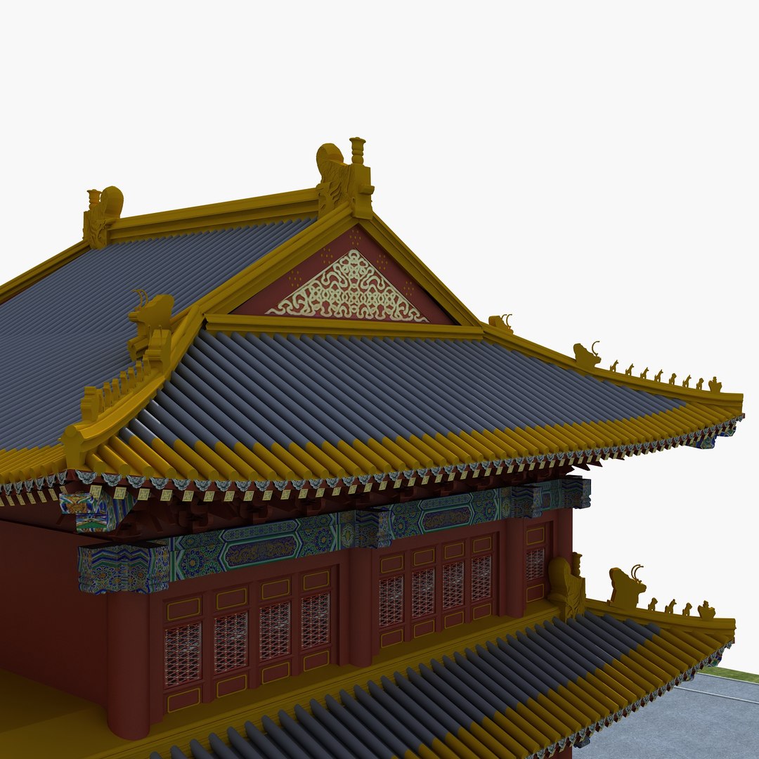 Chinese Ancient Architecture 5 3D Model - TurboSquid 2057361