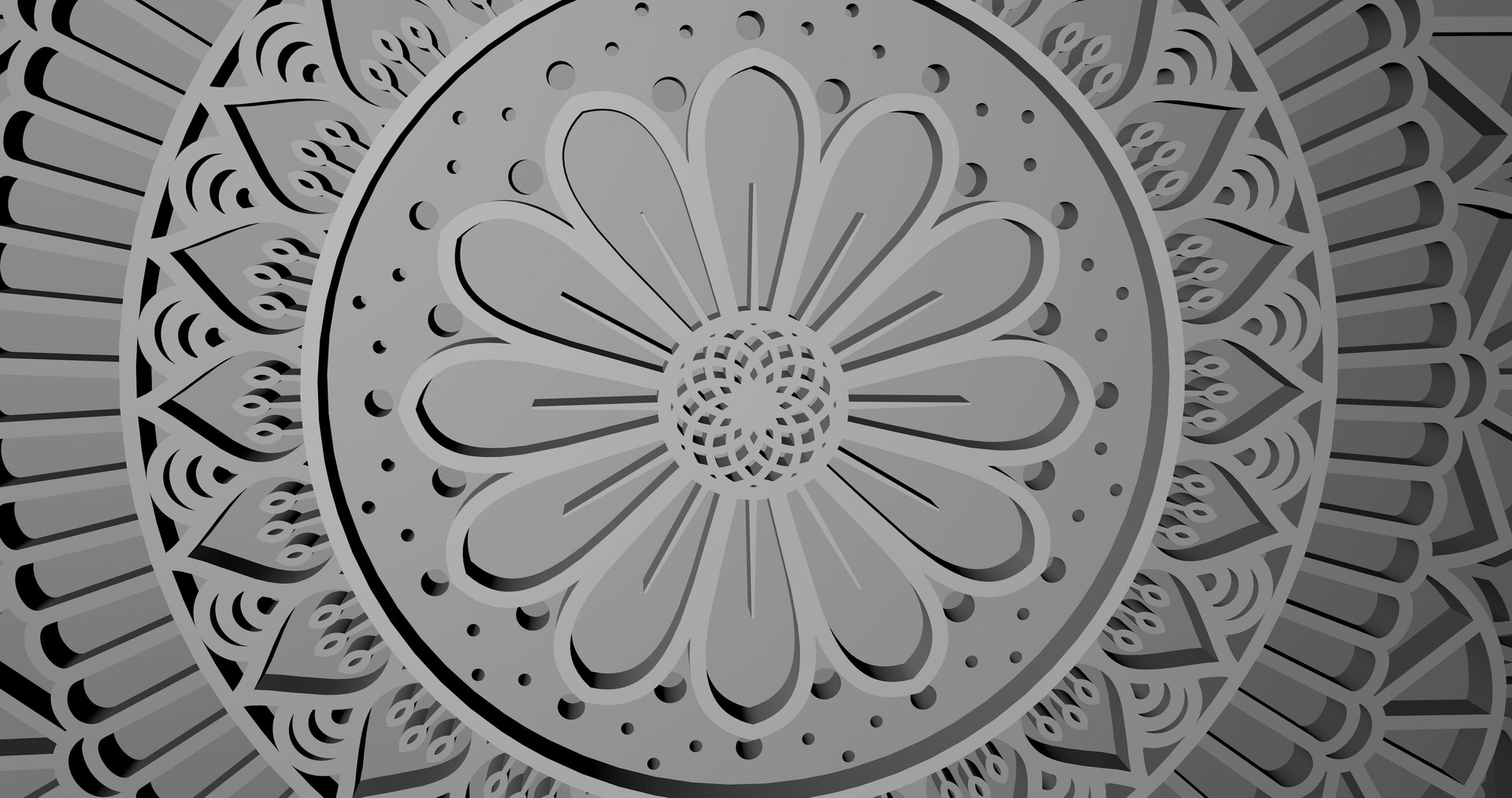 Mandala Layer 3D Model - TurboSquid 1810745