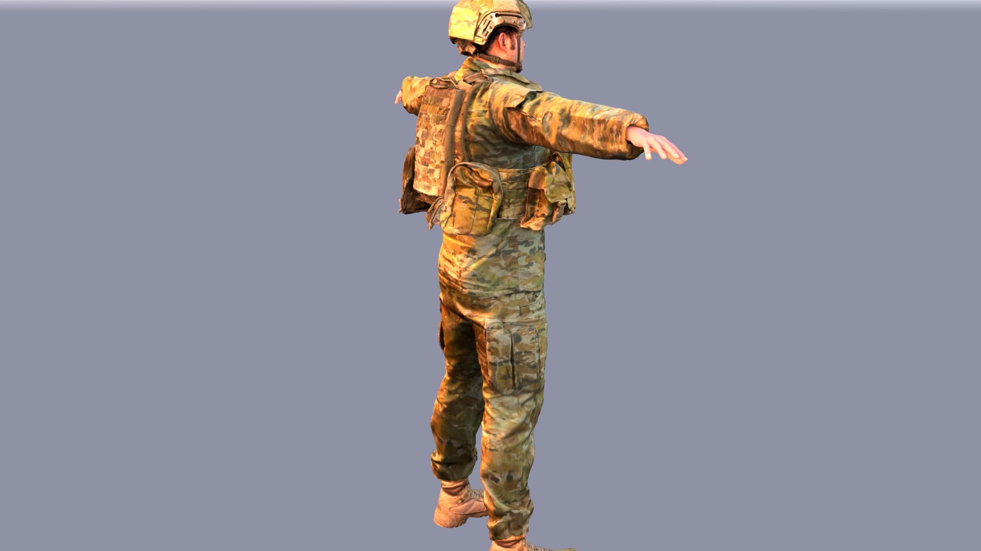 3D Australian Army Soldier - TurboSquid 1988061
