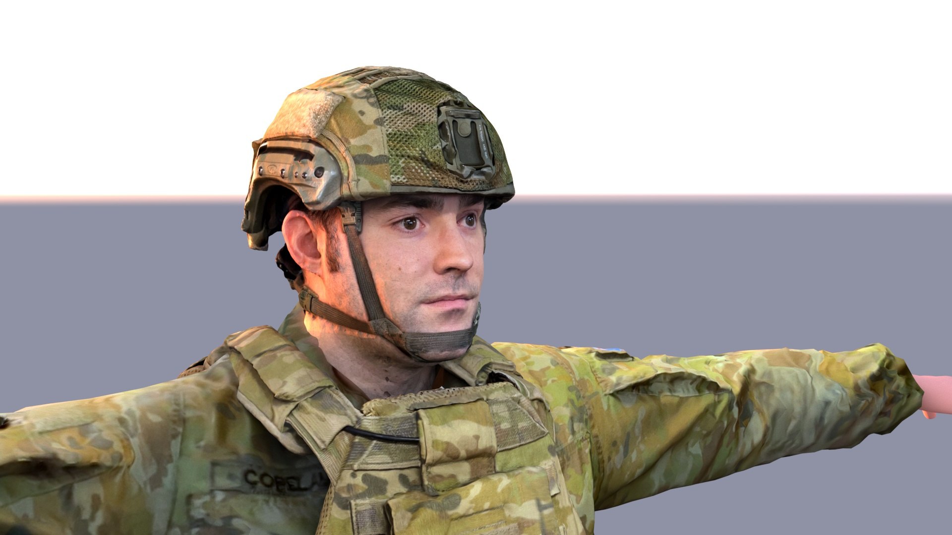 3D Australian Army Soldier - TurboSquid 1988061