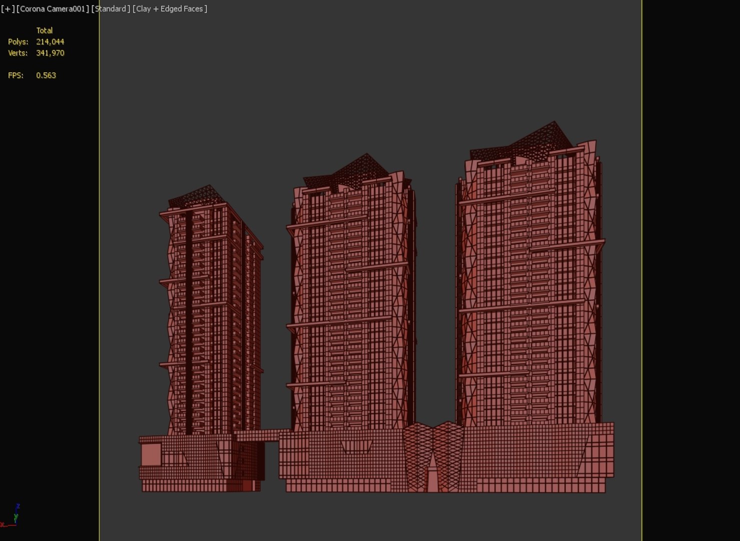 3D DIAMOND TOWERS TAIWAN TAIPEI Model - TurboSquid 1943415