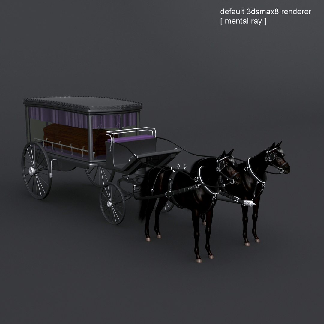 3d hearse