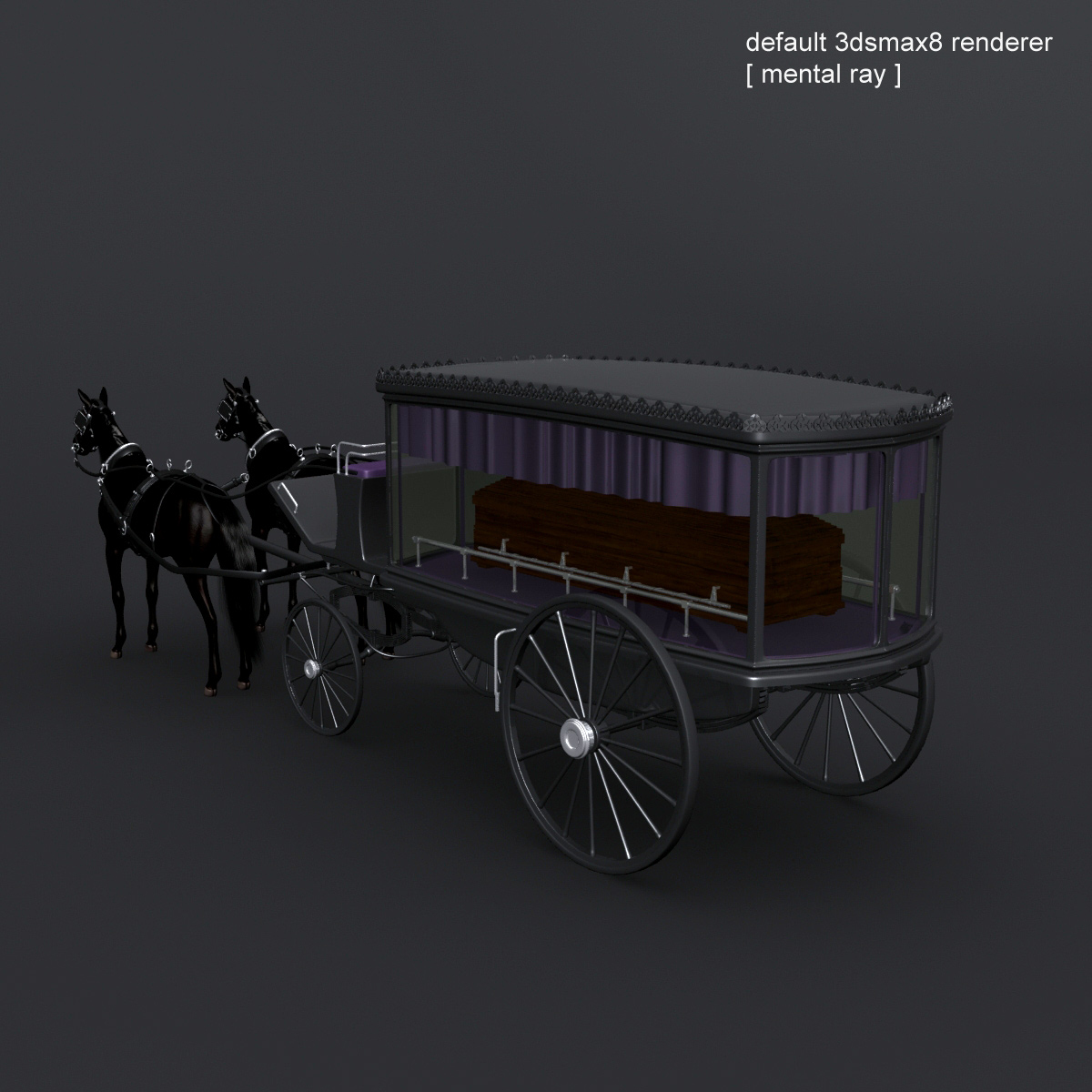 3d hearse