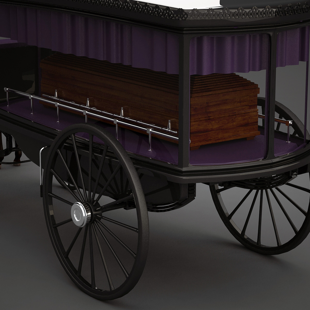 3d hearse