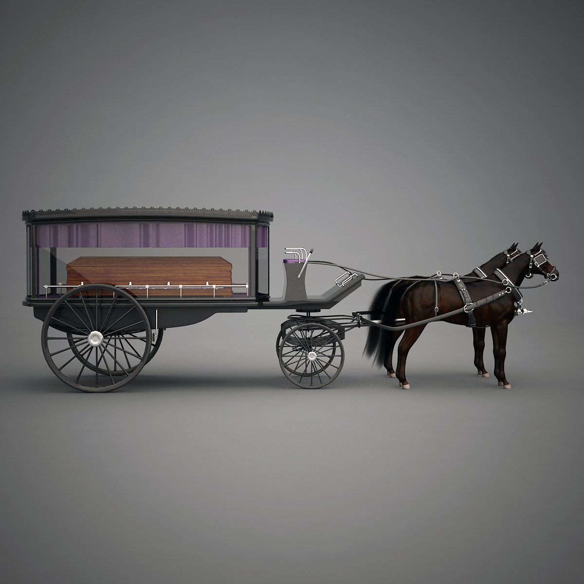 3d hearse