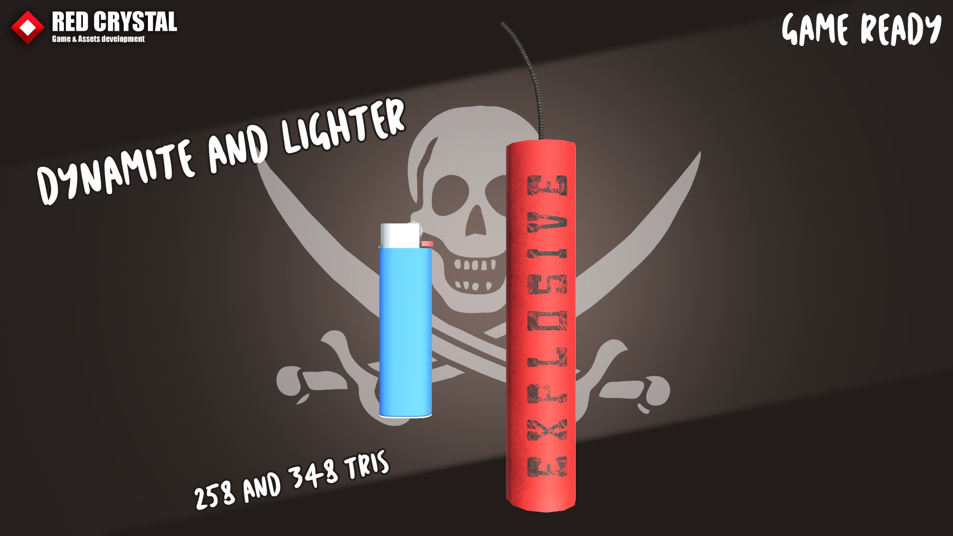 3D Model Dynamite Lighter - TurboSquid 1188767
