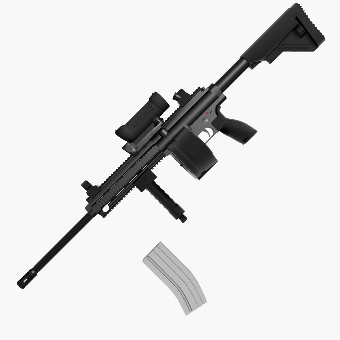 3d Model M27 Iar
