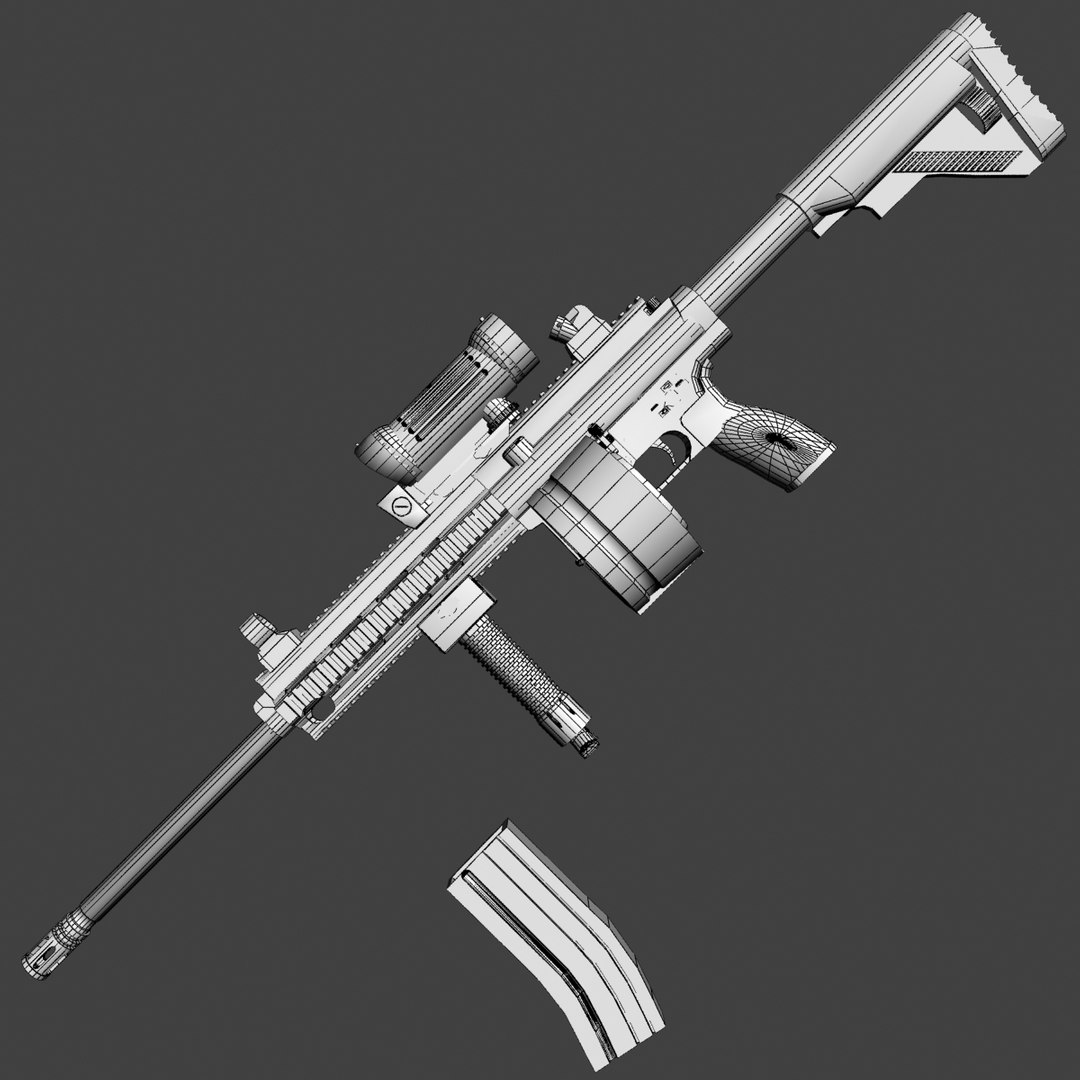 3d Model M27 Iar