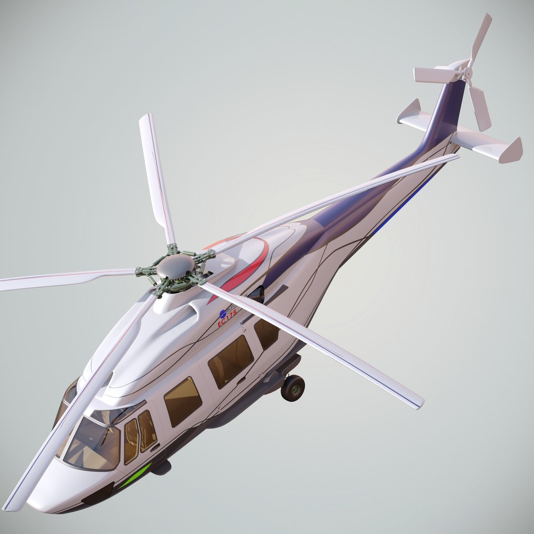Eurocopter Ec175 3d Max