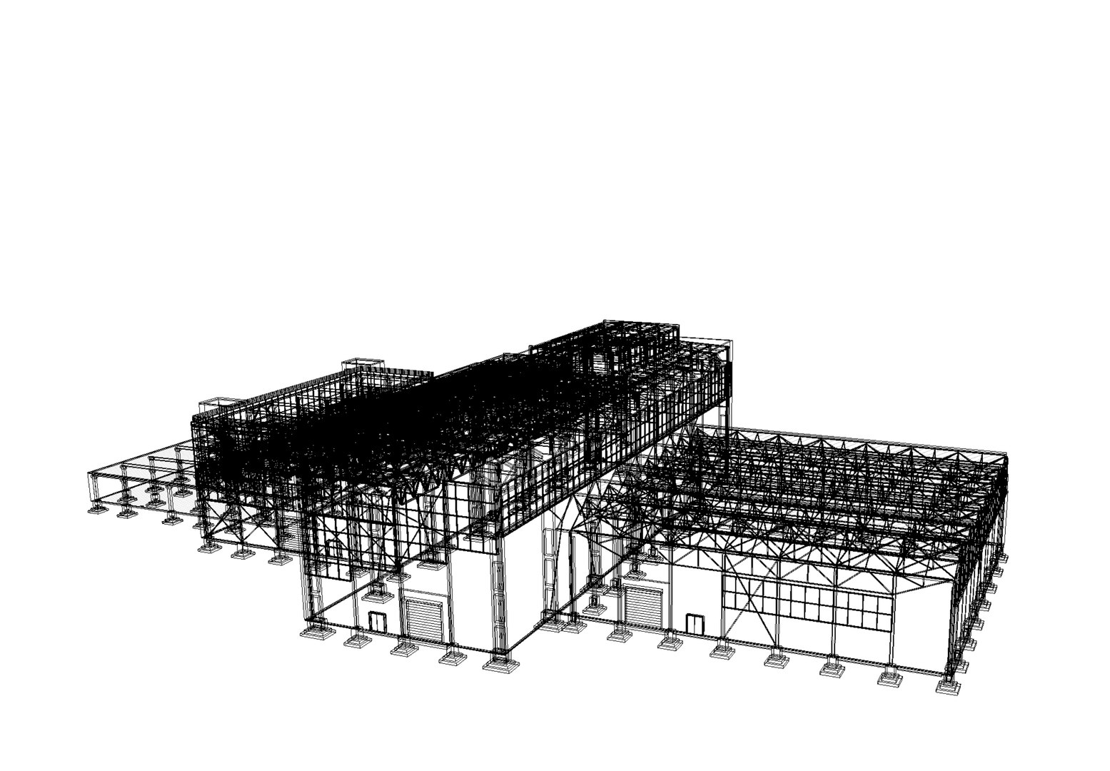 3D Industrial Complex - TurboSquid 2194924