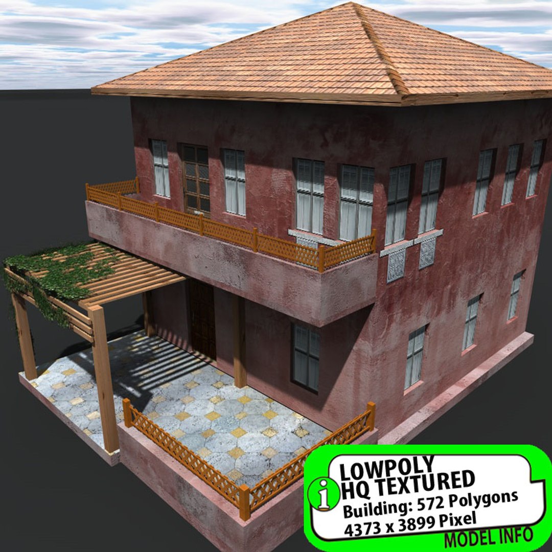 Building House 3ds