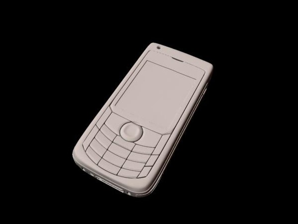 nokia mobile phone modelled 3d model