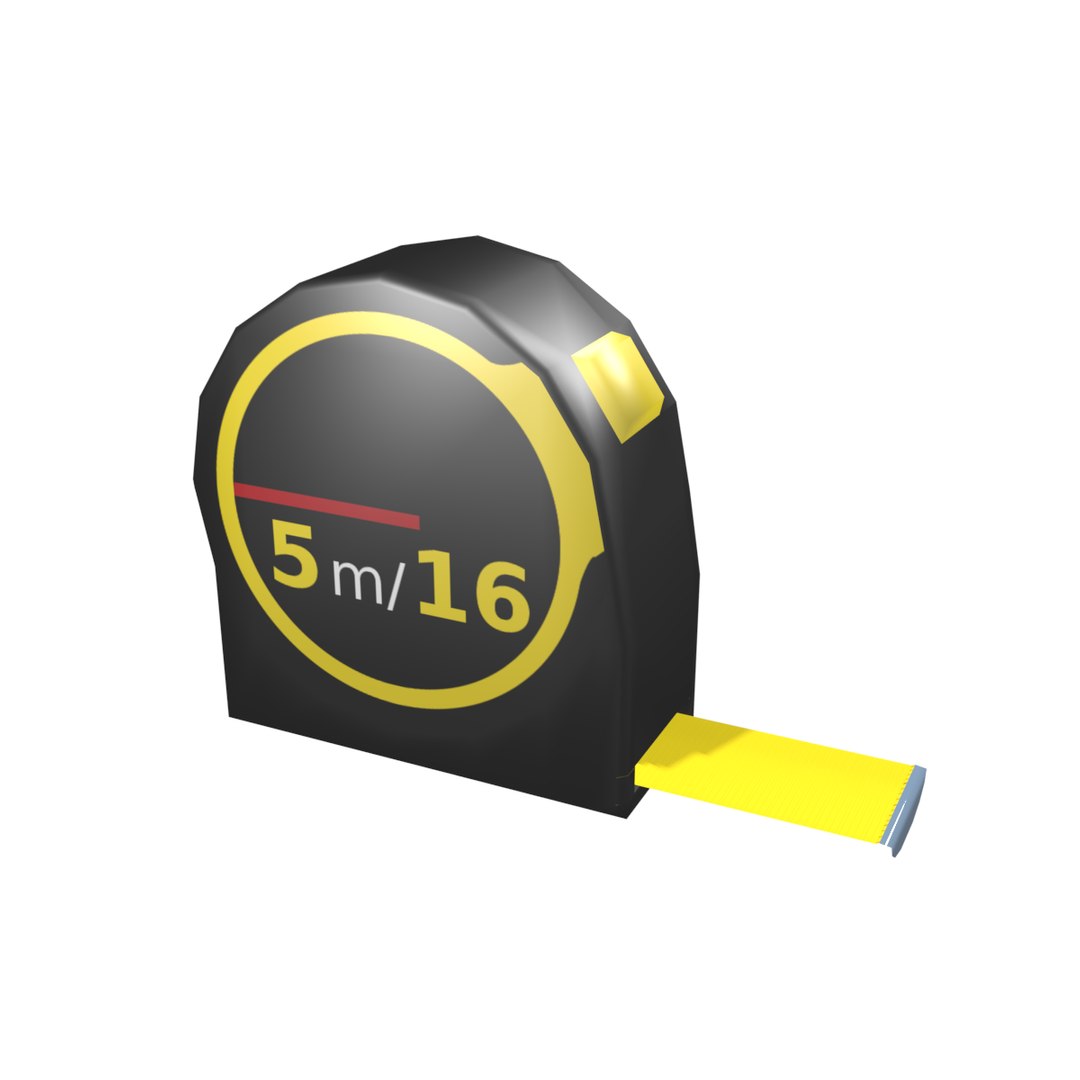 3D tape measure - TurboSquid 2101586