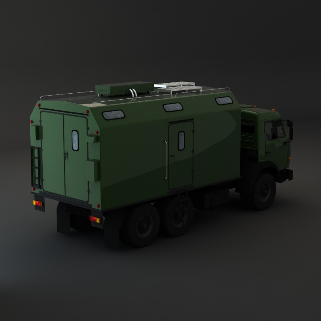 Kamaz Maz Army 3d 3ds