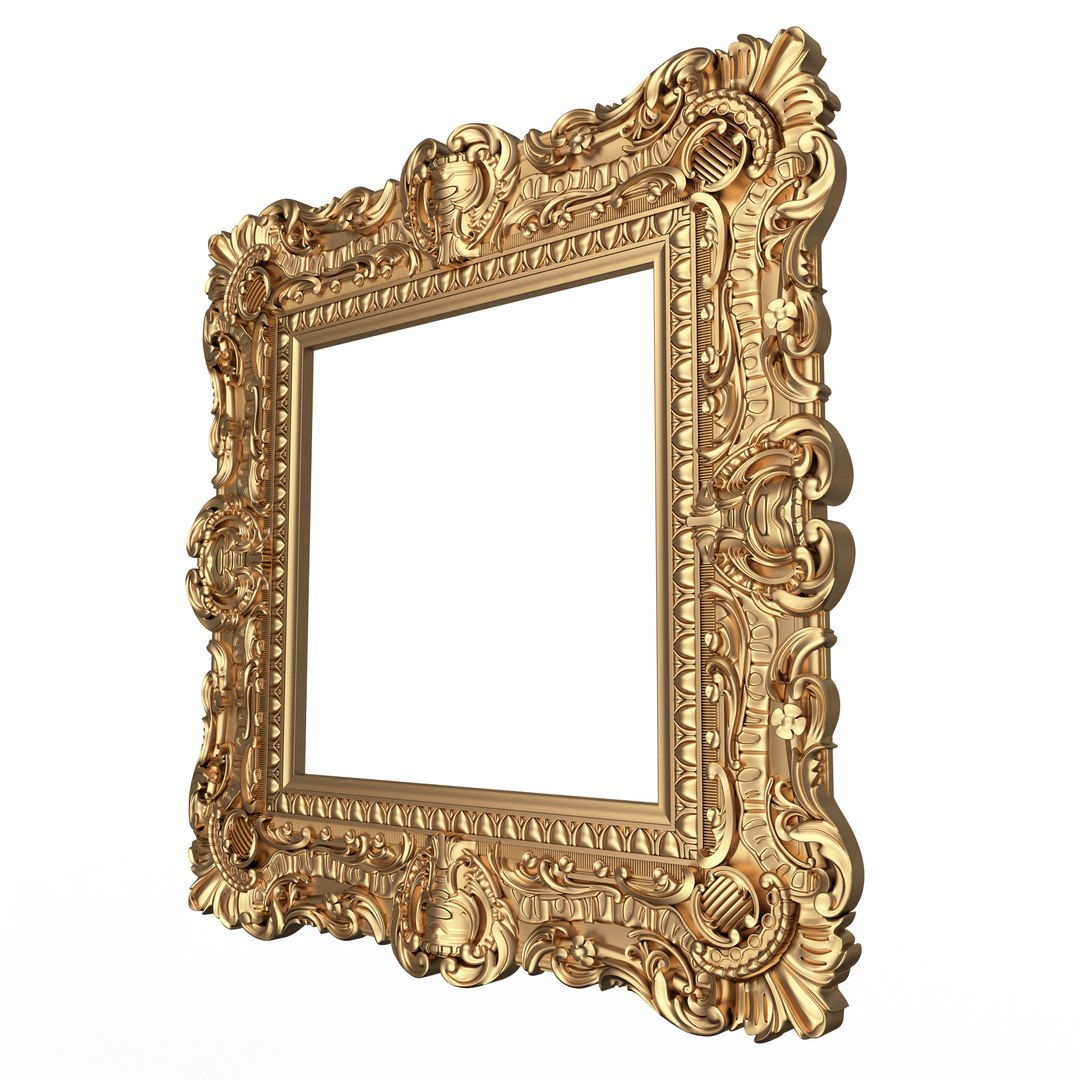 3D Classic Frame 02 model - TurboSquid 1768137