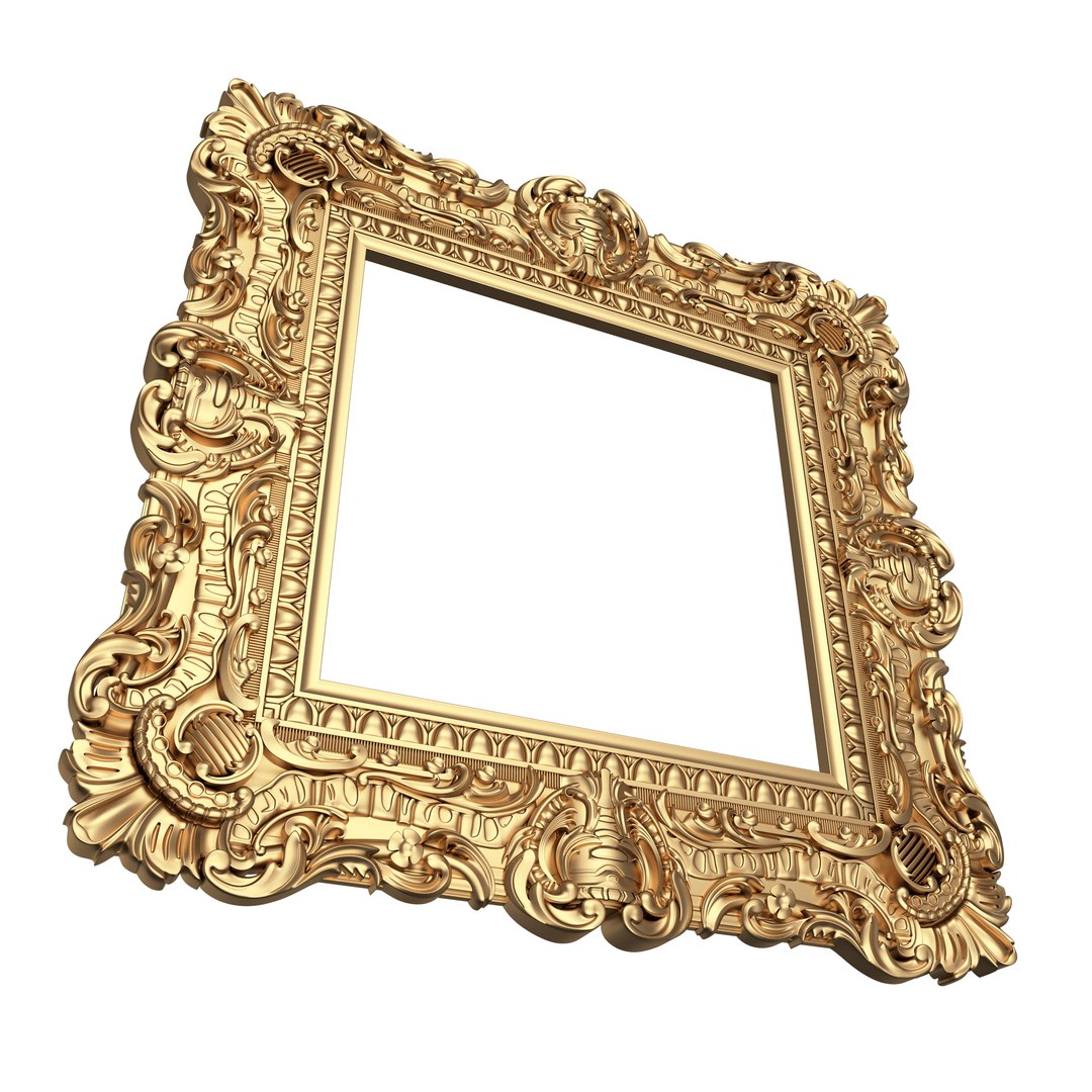 3D Classic Frame 02 model - TurboSquid 1768137