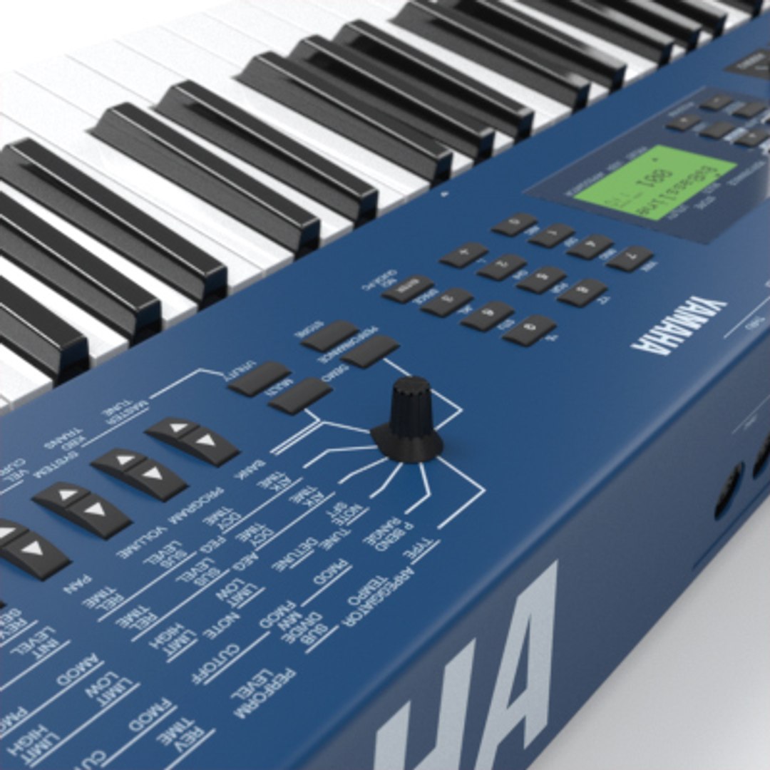 3d Model Synth Set Maxwell