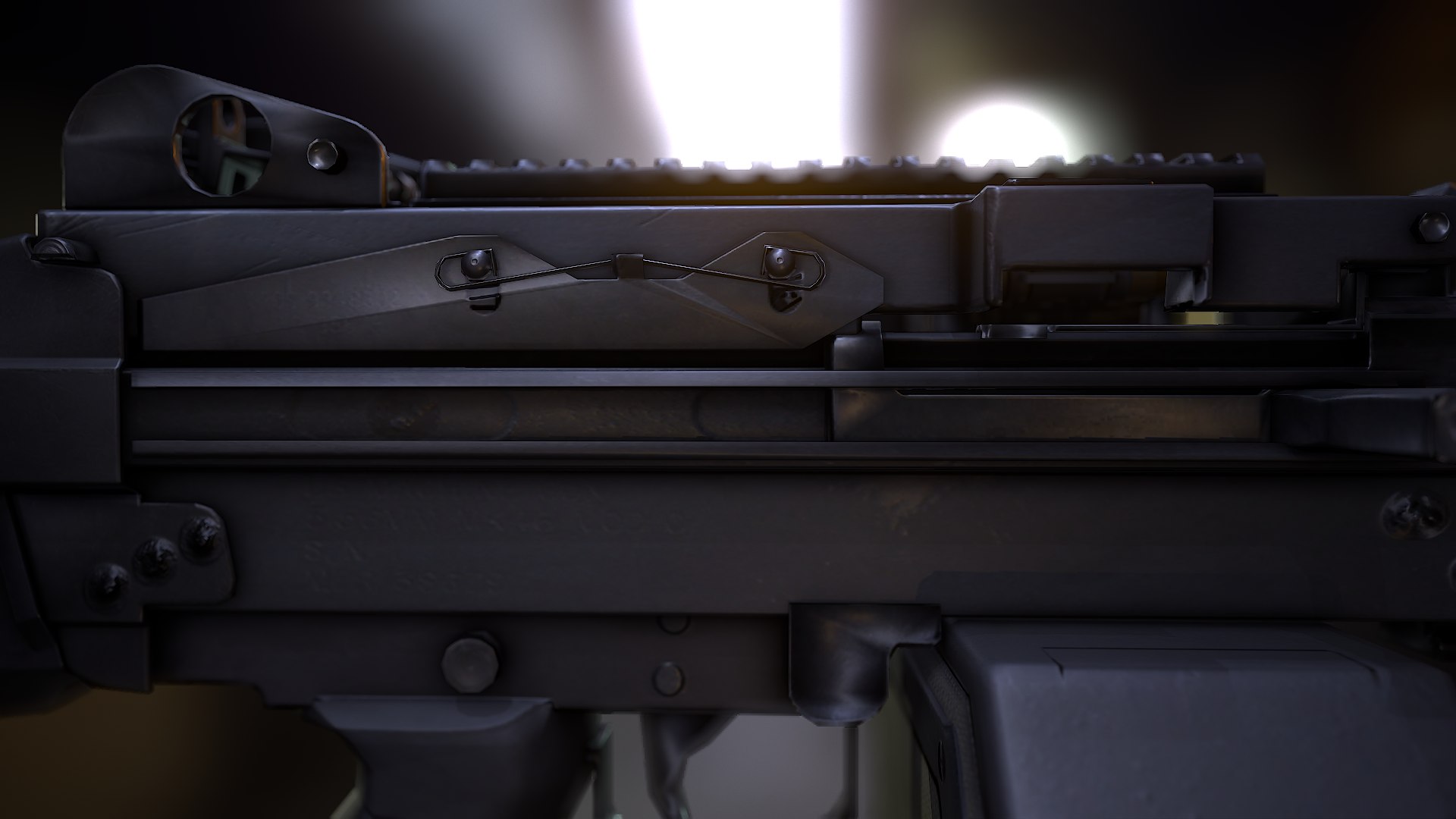 3D M249 PBR Game ready low-poly - TurboSquid 1808915