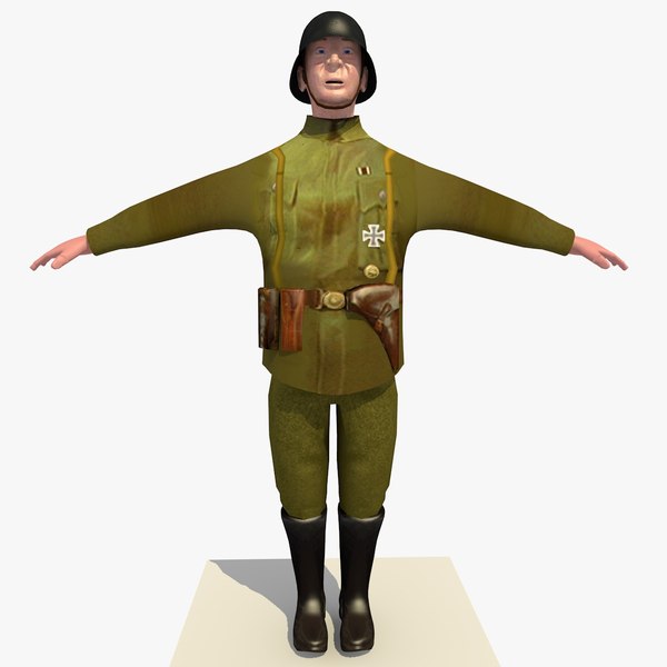 Characters Ww1 3D Models for Download | TurboSquid