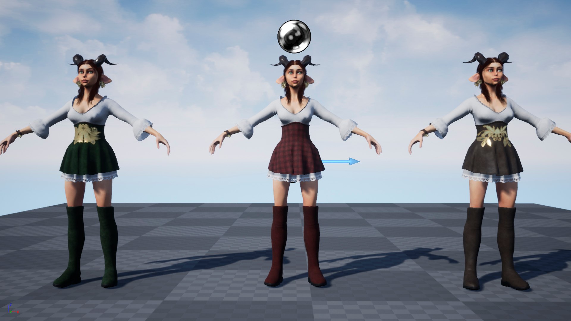 3D Goat Girl Model - TurboSquid 1680874