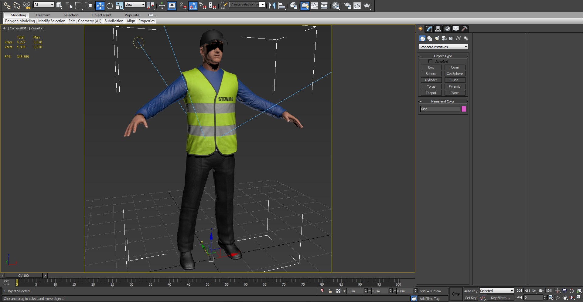 Safety Steward 3D - TurboSquid 1302287