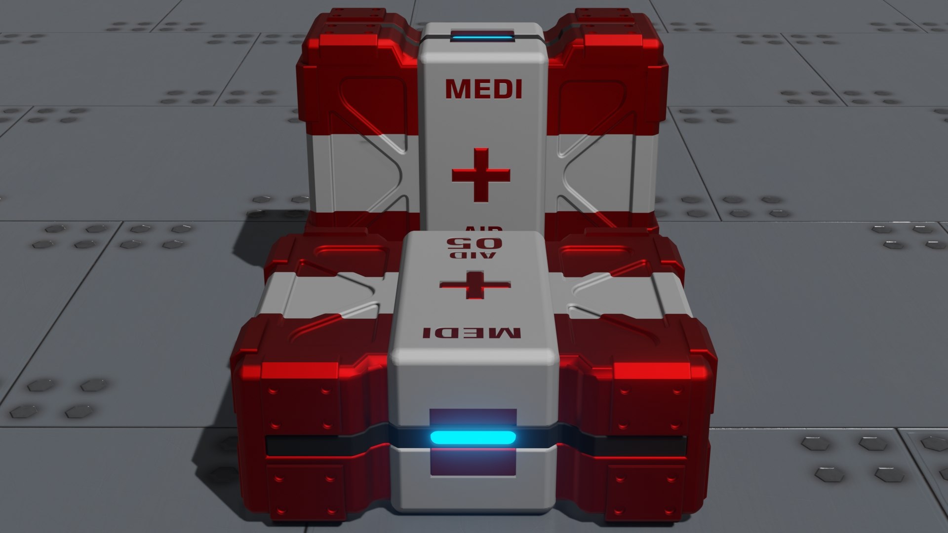 3D model Sci-Fi First Aid 3D model - TurboSquid 1900418