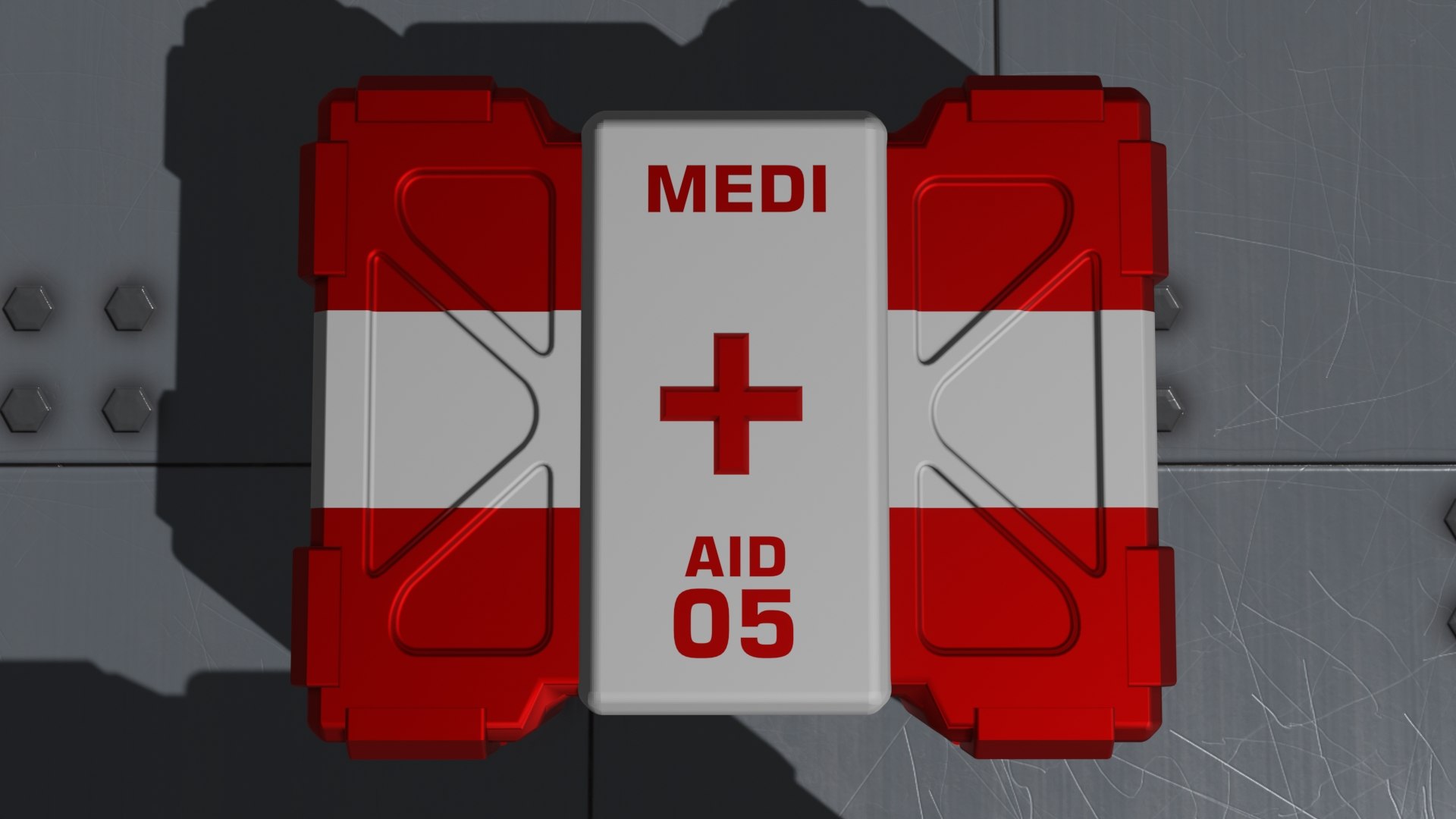 3D model Sci-Fi First Aid 3D model - TurboSquid 1900418