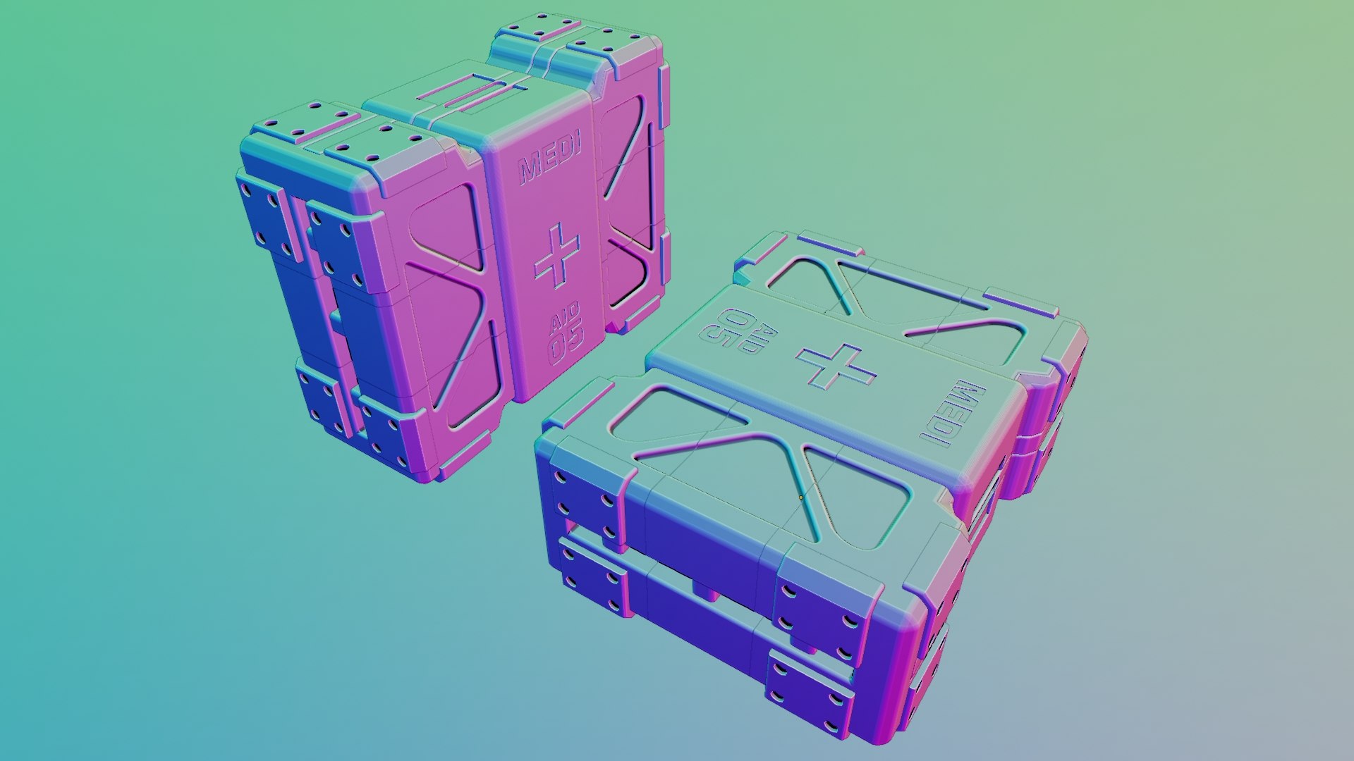 3D model Sci-Fi First Aid 3D model - TurboSquid 1900418