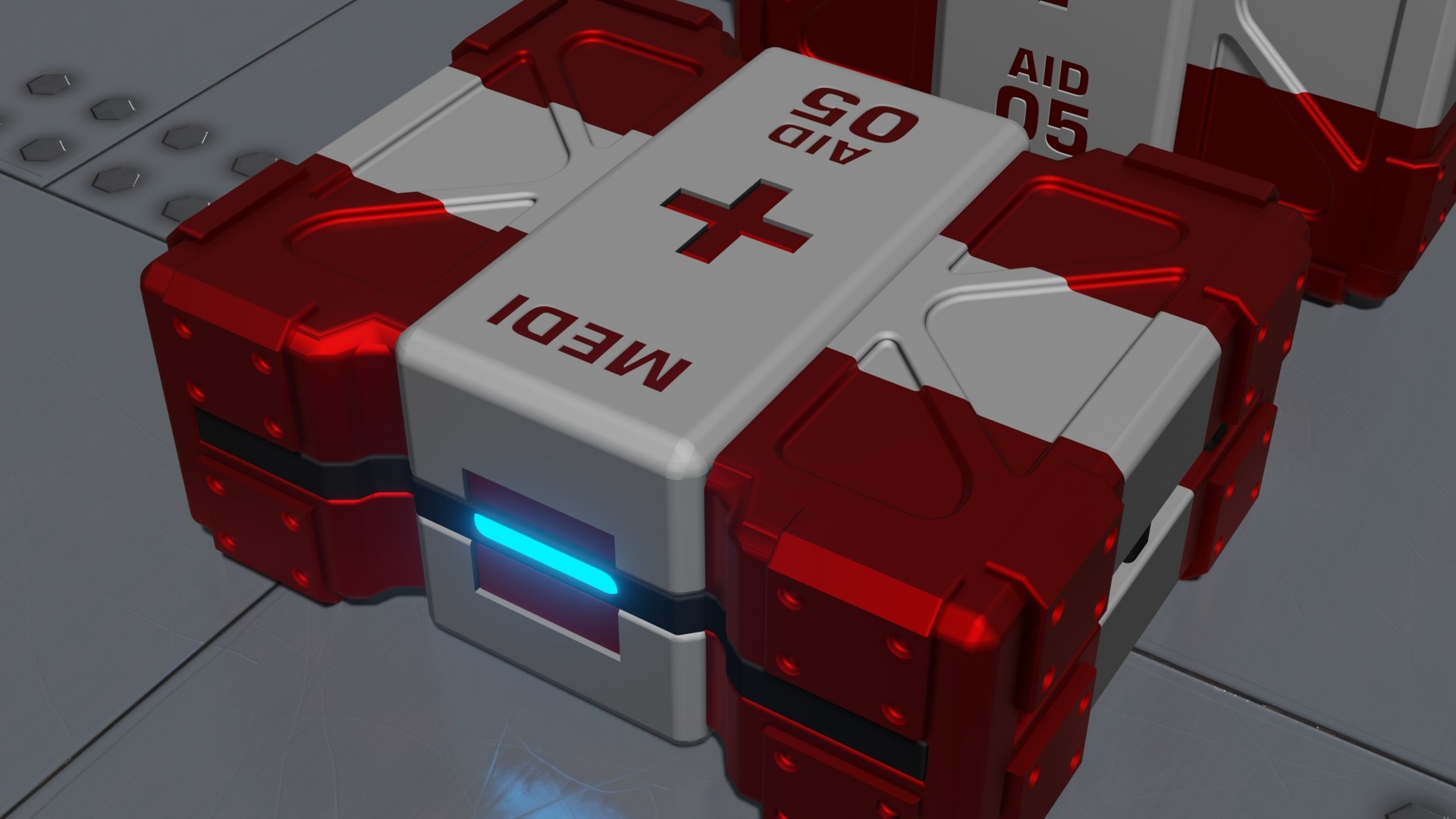 3D model Sci-Fi First Aid 3D model - TurboSquid 1900418