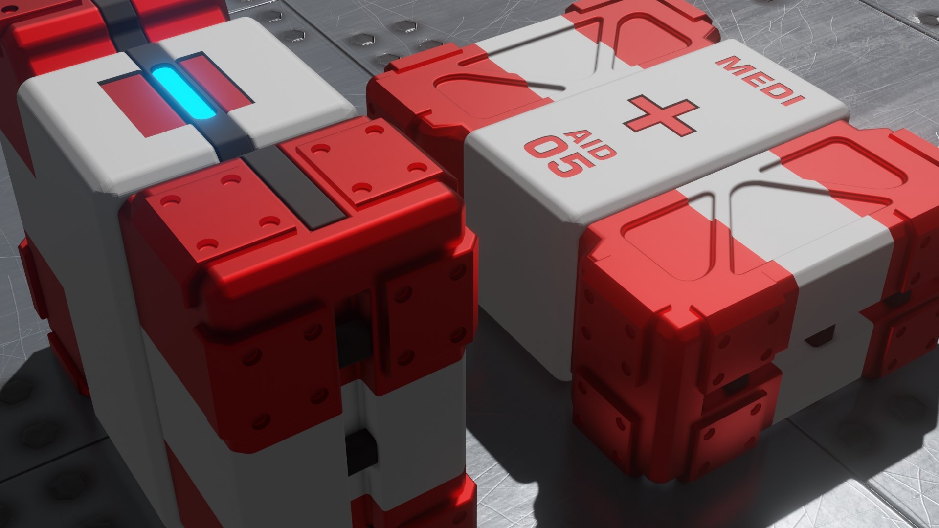 3D model Sci-Fi First Aid 3D model - TurboSquid 1900418