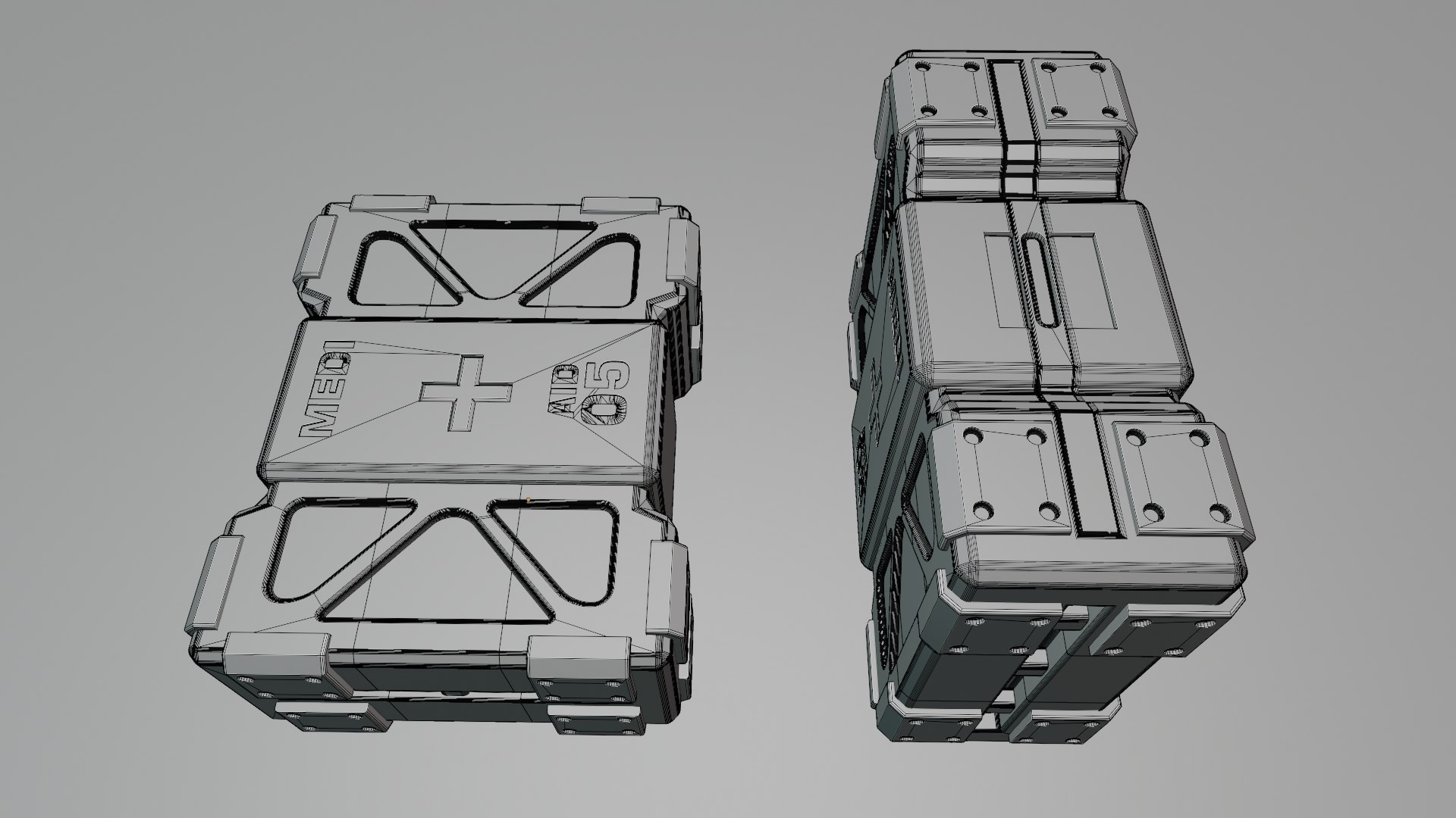 3D model Sci-Fi First Aid 3D model - TurboSquid 1900418