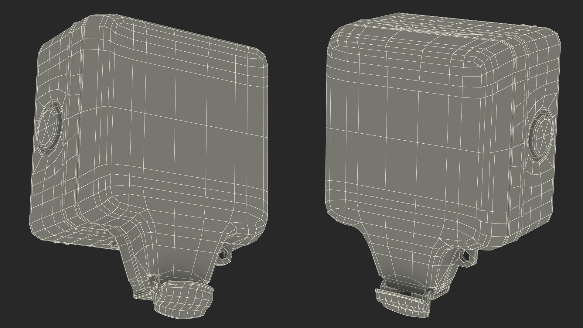 Electrical Socket Outdoor Wall Single 3D model - TurboSquid 2157055