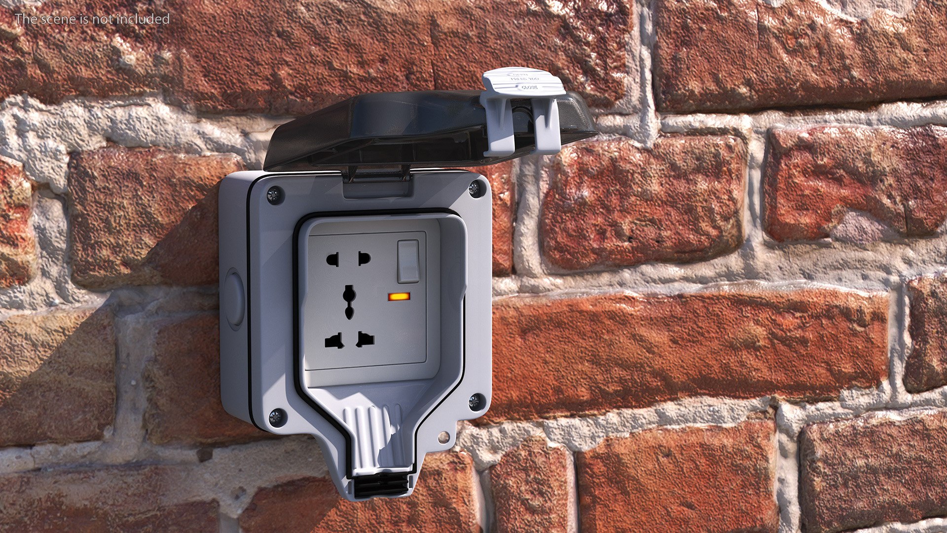 Electrical Socket Outdoor Wall Single 3D Model - TurboSquid 2157055