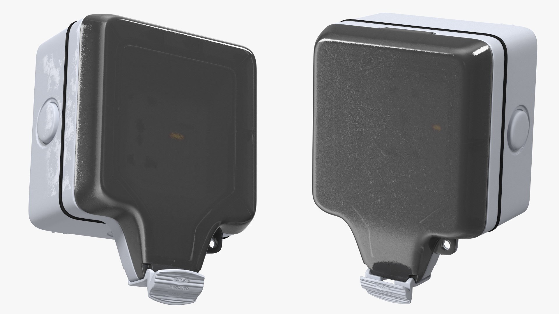 Electrical Socket Outdoor Wall Single 3D Model - TurboSquid 2157055