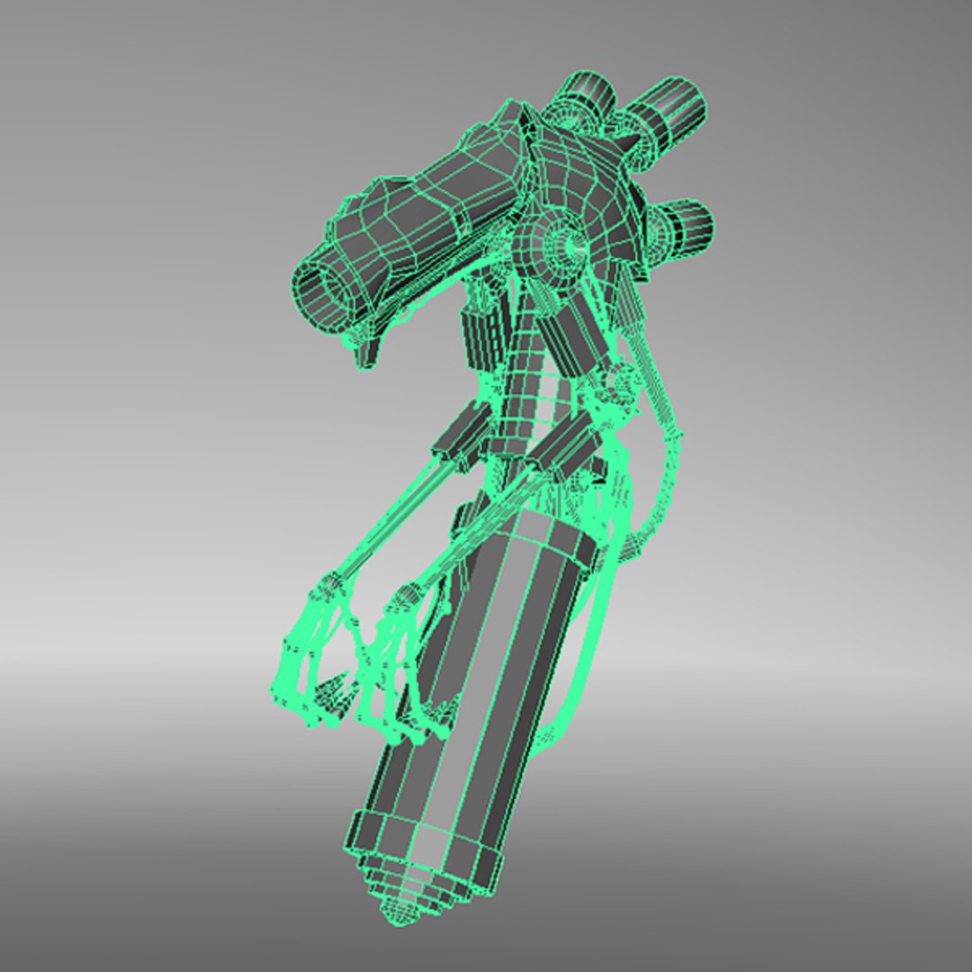 maya conceptgun gun concept