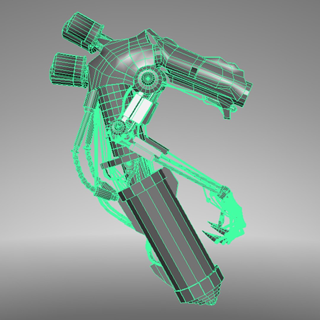 maya conceptgun gun concept