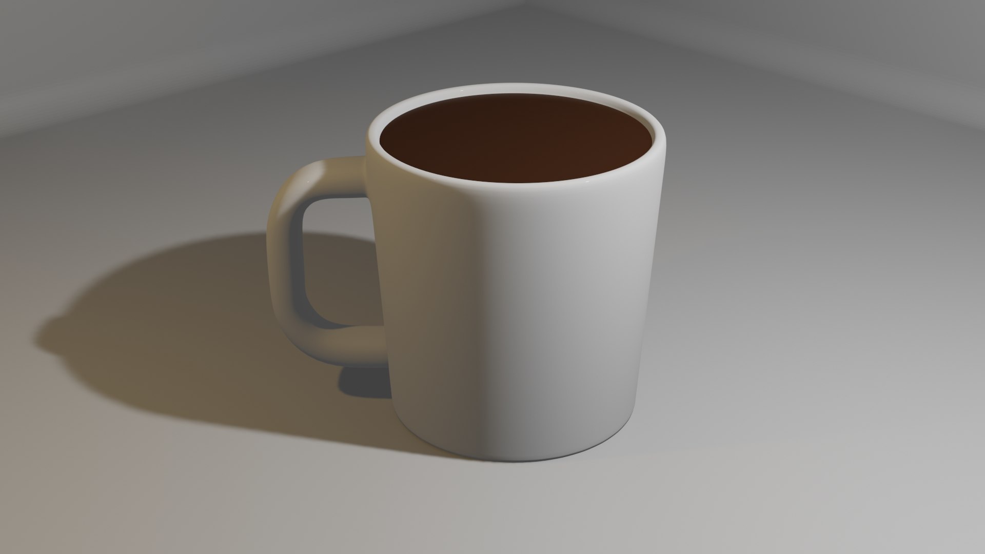 3D Cup With Coffee 3D Model - TurboSquid 2044100