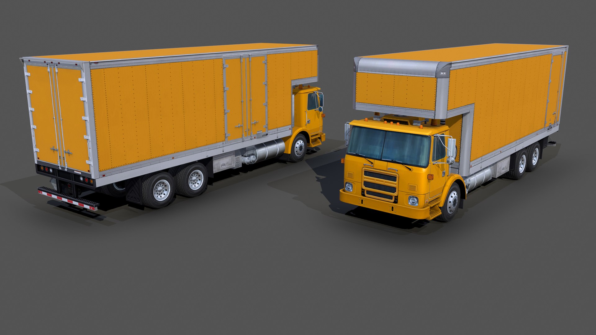 Box Truck Model - TurboSquid 2426314