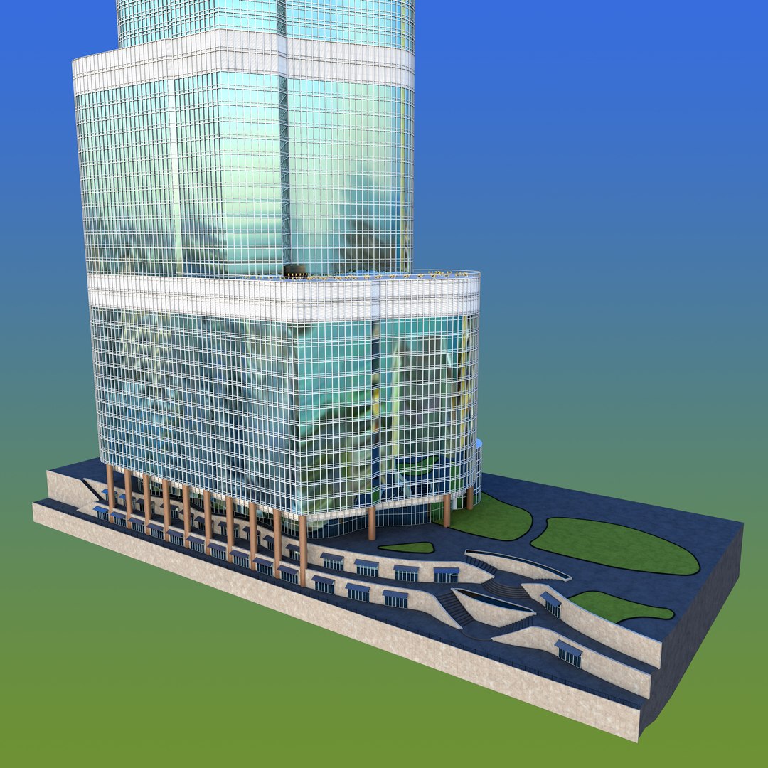 Trump Tower Chicago 3d Model