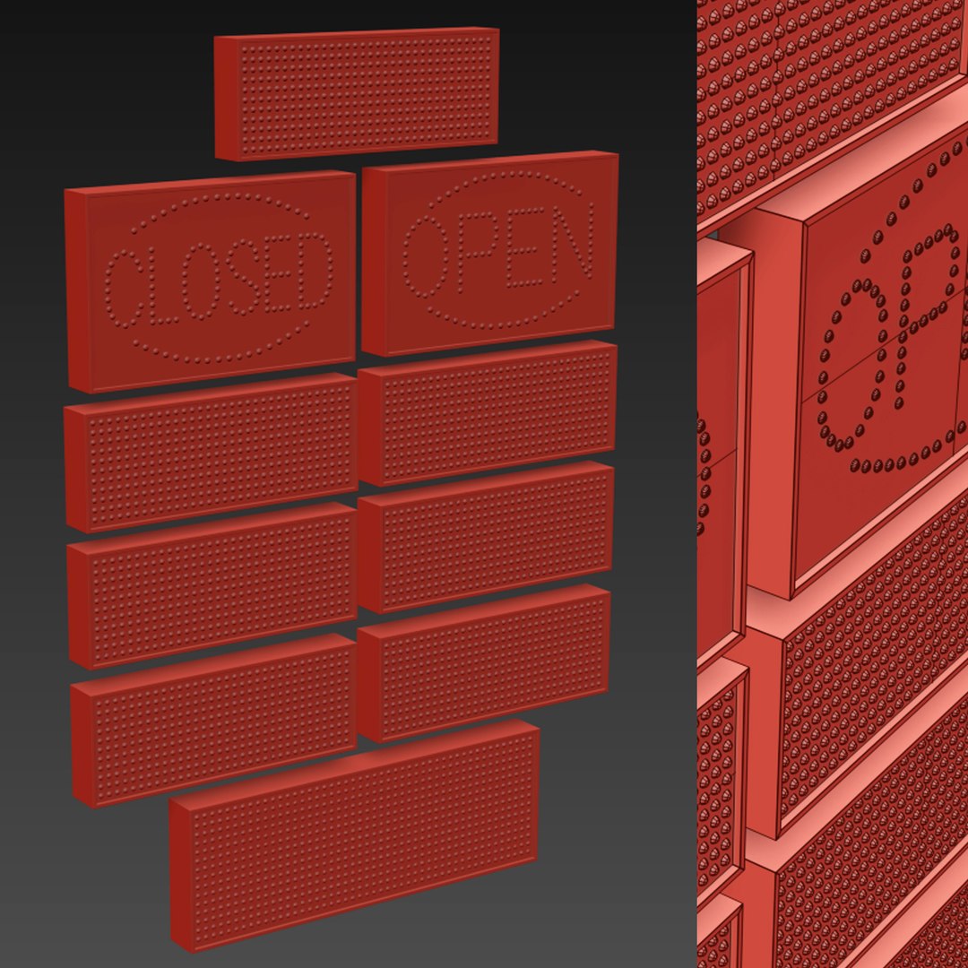 3D Light Modules Set 106 Model - TurboSquid 1805151