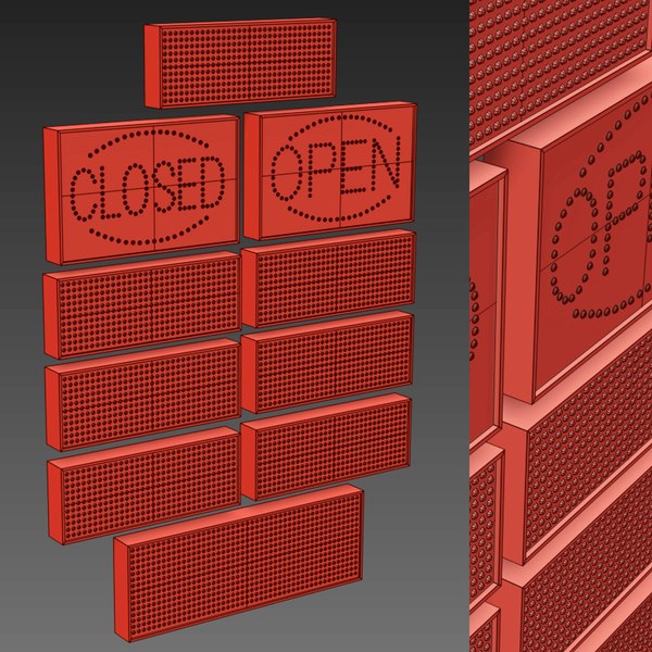 3D Light modules Set 106 model - TurboSquid 1805151