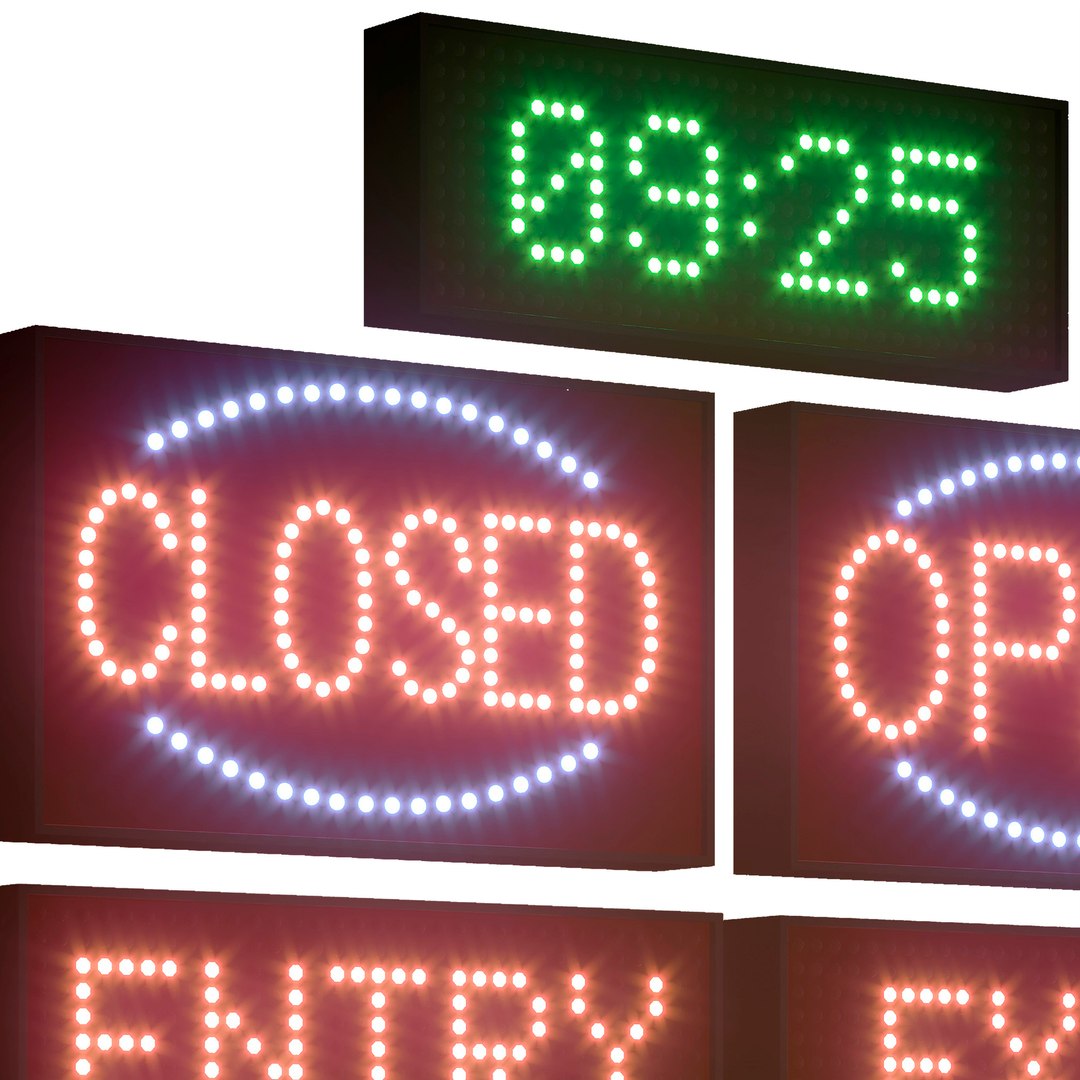 3D Light Modules Set 106 Model - TurboSquid 1805151