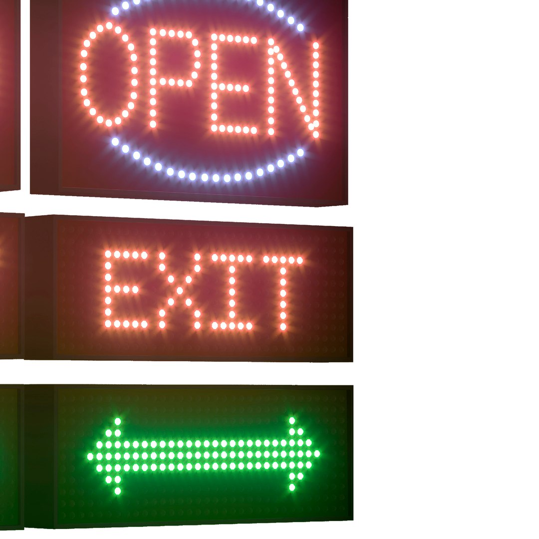 3D Light Modules Set 106 Model - TurboSquid 1805151