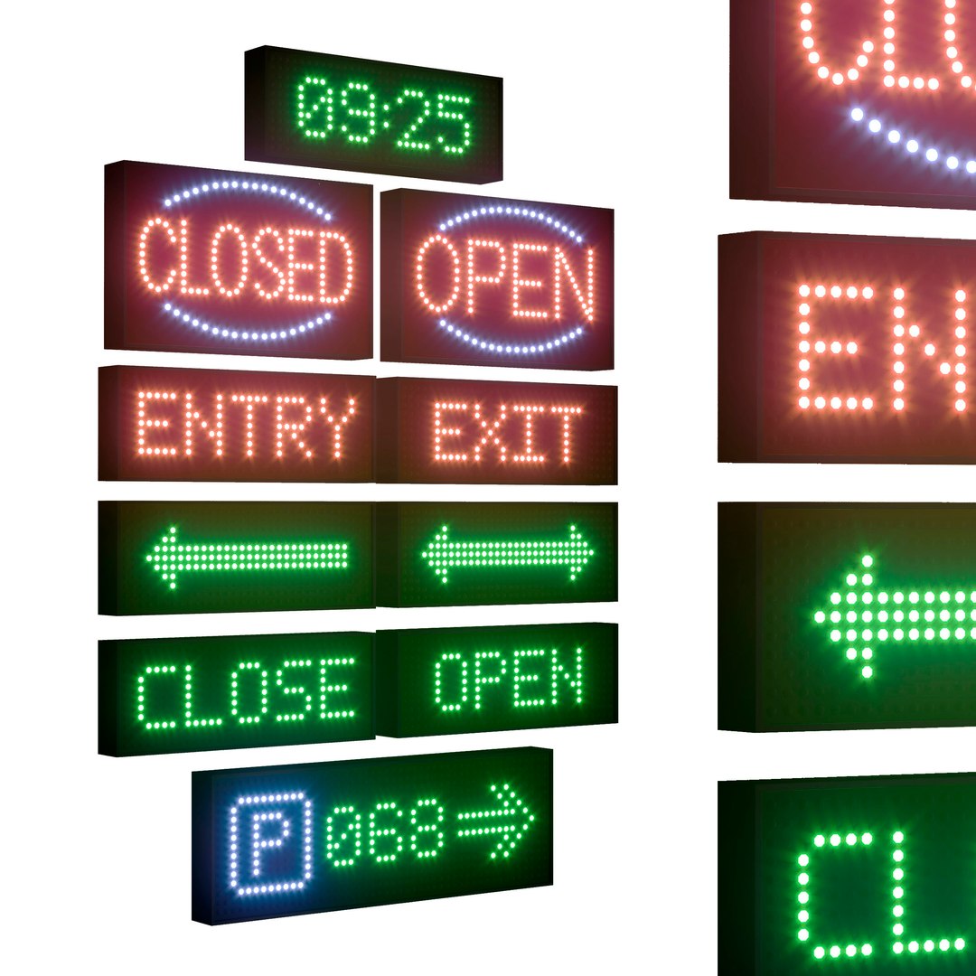 3D Light Modules Set 106 Model - TurboSquid 1805151